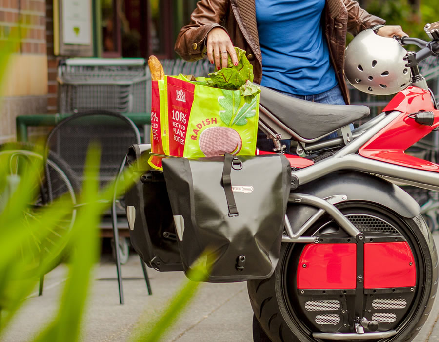 The incredible one-wheeled motorcycle