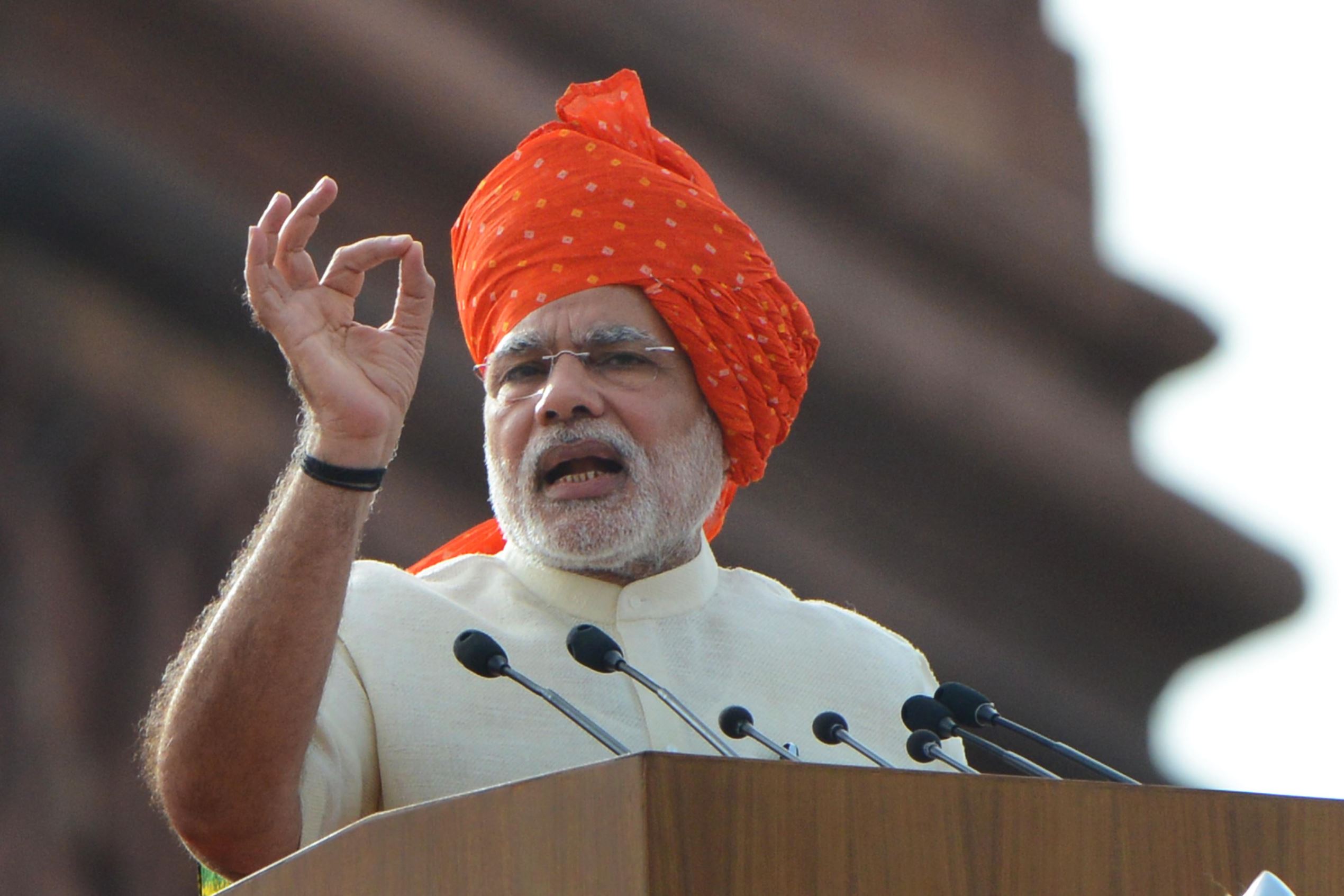Top 7 slogans by PM Modi